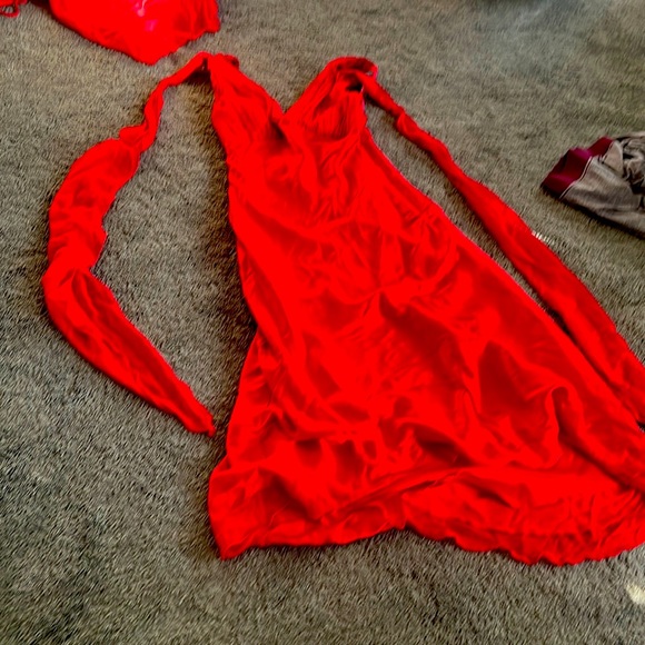 Cache | Dresses | Cache Red Tank Top Dress | Poshmark